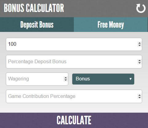 Casino Bonus Calculator | Calculate Your Bonus | CasinoTop10
